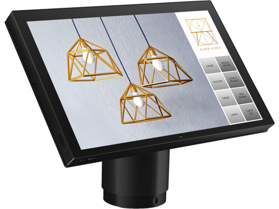 HP Engage One Pro All-in-One System + HP Engage One Prime 2D Scanner ...