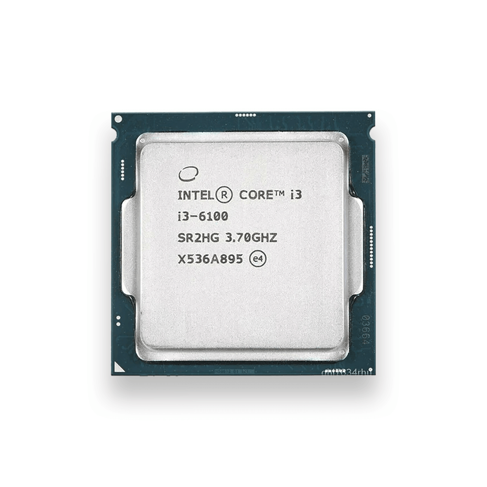 Intel 3.70 GHz Core i3-6100 3M Cache Processor – YAS