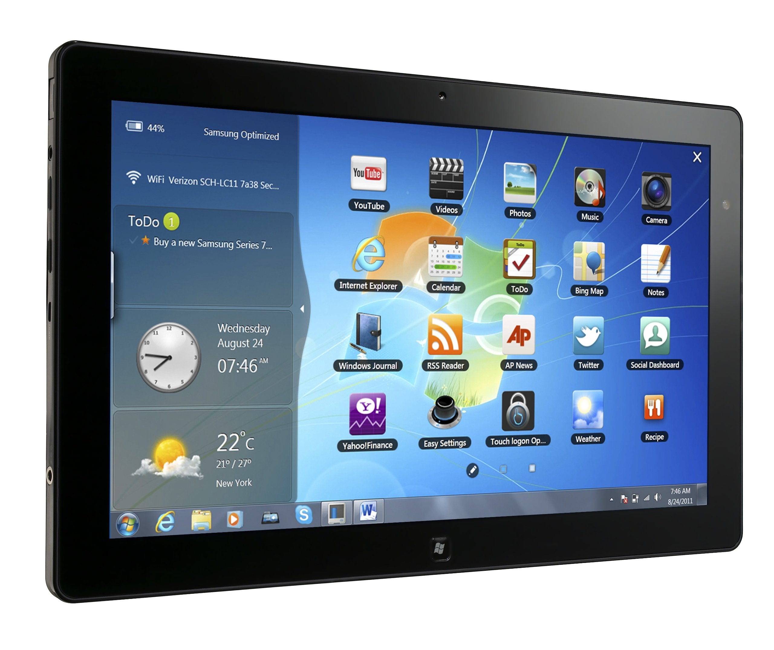 Samsung Series 7 Slate XE700T1A - 11.6" Tablet, Core i5-2537M, 4GB RAM ...